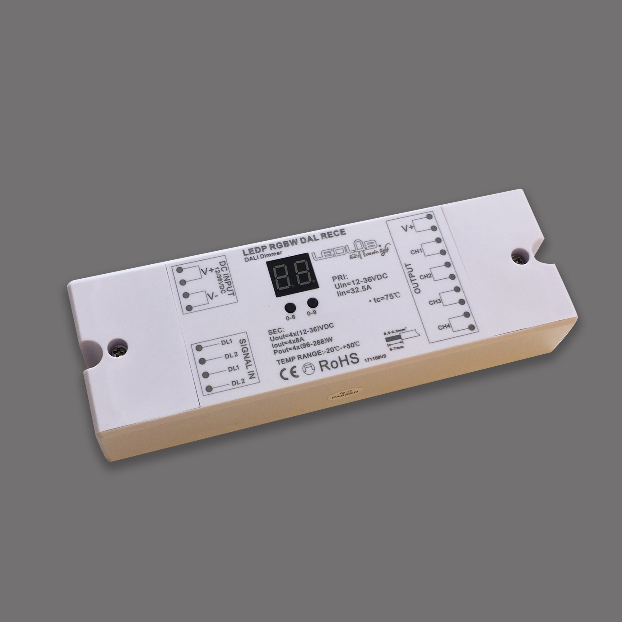 Ledstrip Profiles IP67 Stainless Steel Potted - Ledlab