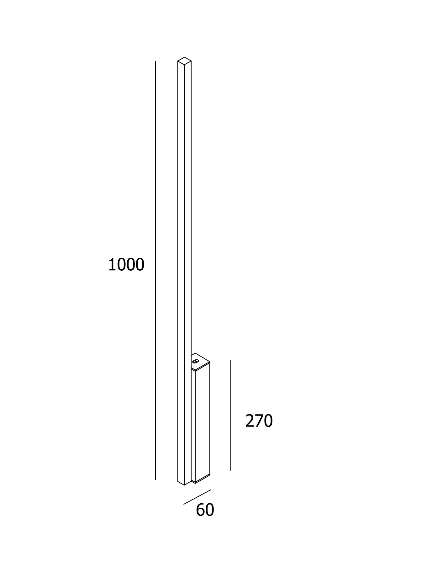 Barr Wall 1M - Ledlab