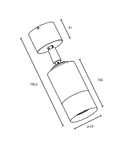 Splendor Small Tube Directable - Ledlab